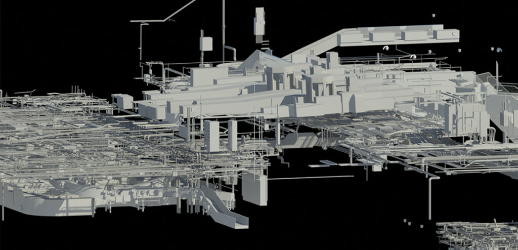 Delta LAX Terminal LiDAR and BIM – Psomas